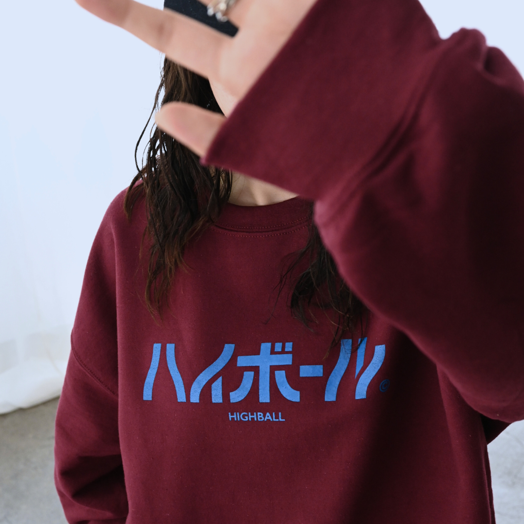 ふくだ Highball Big Logo Sweat – One Drop（ワンドロップ）